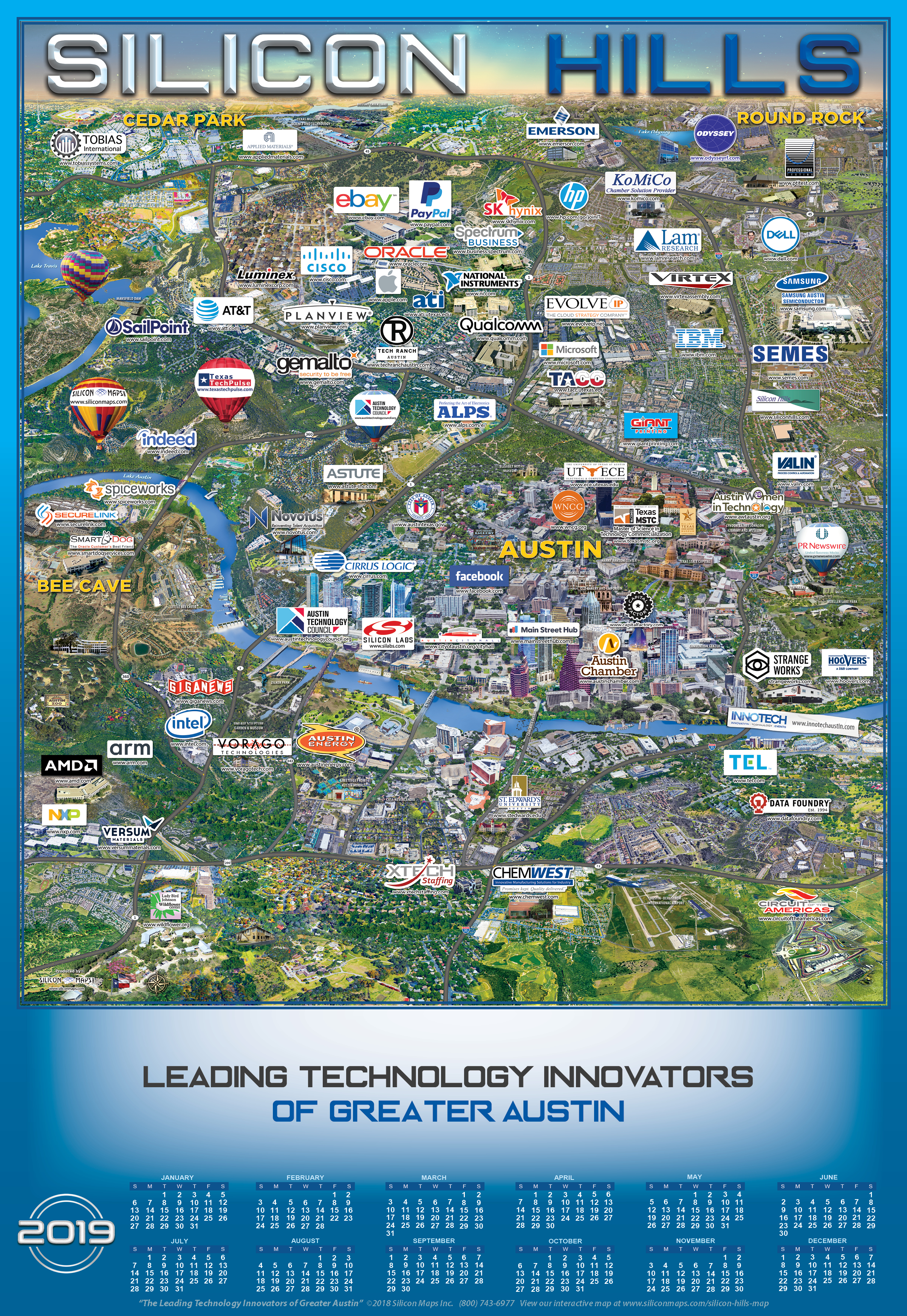 Silicon Hills – Interactive Map | Silicon Maps