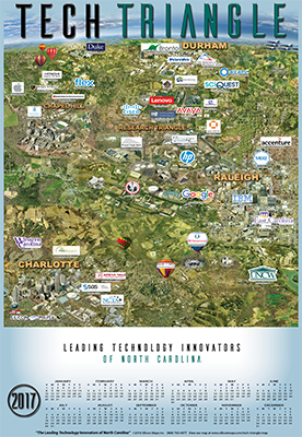 Silicon Maps | Promotional Industry Maps for High Tech and Biotech regions
