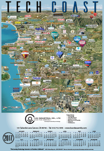 Tech Coast | Silicon Maps