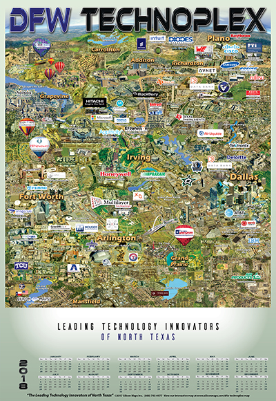 Silicon Maps | Promotional Industry Maps for High Tech and Biotech regions