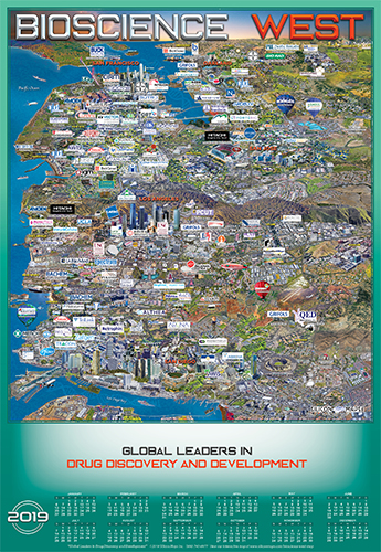 Silicon Maps | Promotional Industry Maps for High Tech and Biotech regions