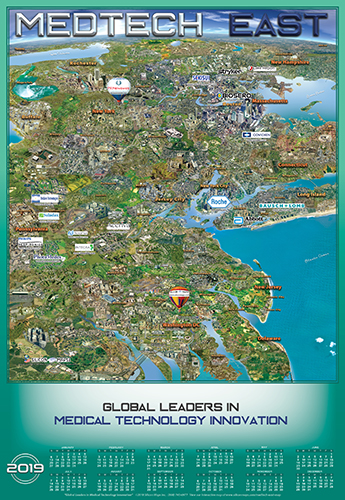 Silicon Maps | Promotional Industry Maps for High Tech and Biotech regions